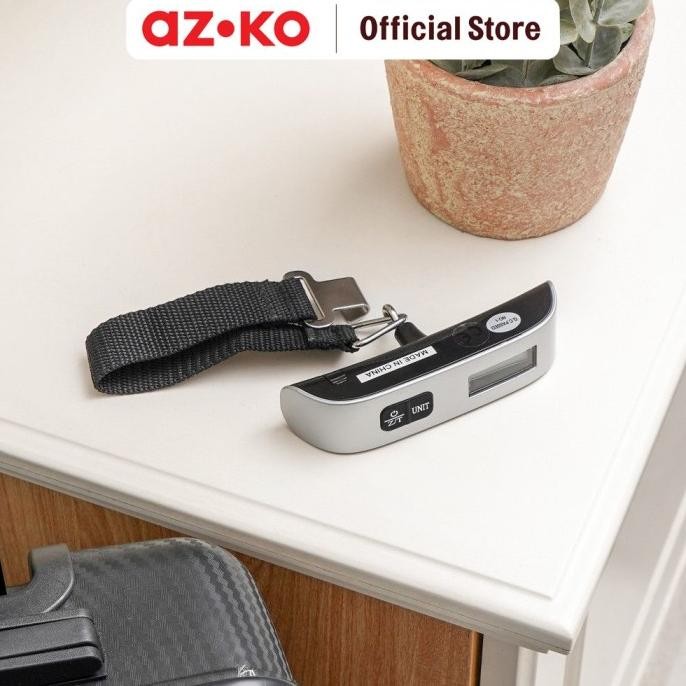 Jual Azko Passport 50 Kg Timbangan Koper Digital - Silver Original Dan ...