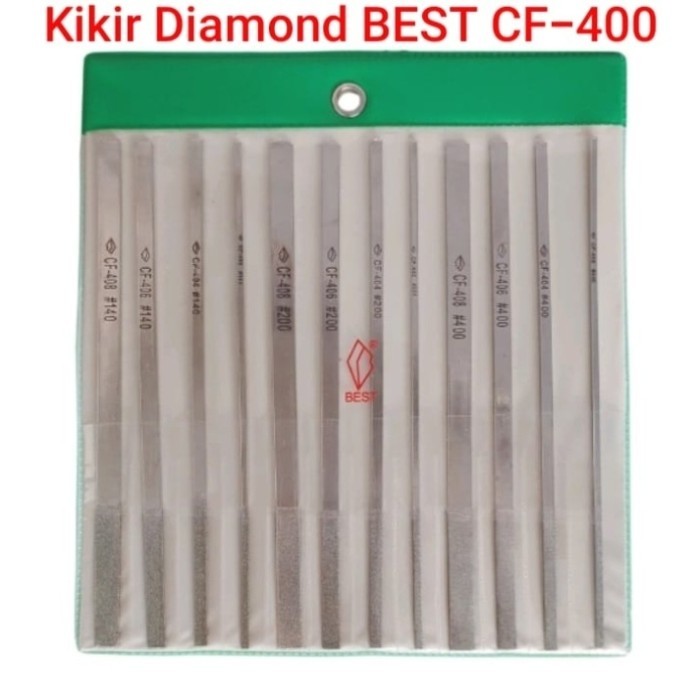 Jual Diamond File Set CF-400 / Kikir Diamond Set CF-400 ( Isi 12 Pcs ...