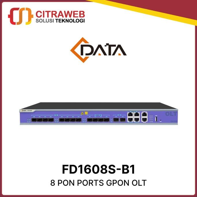 Jual CO C-DATA GPON OLT FD1608S-B1 8PON 4COMBO 2SFP+ cdata FD1608S ...