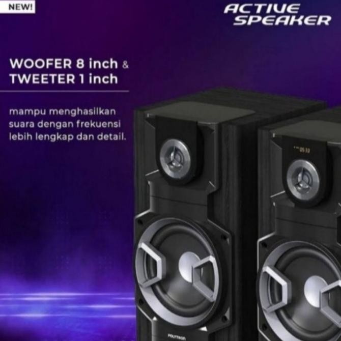 Jual Speaker Aktif Polytron Pas 8E10 New (Khusus Semarang) New Stok ...
