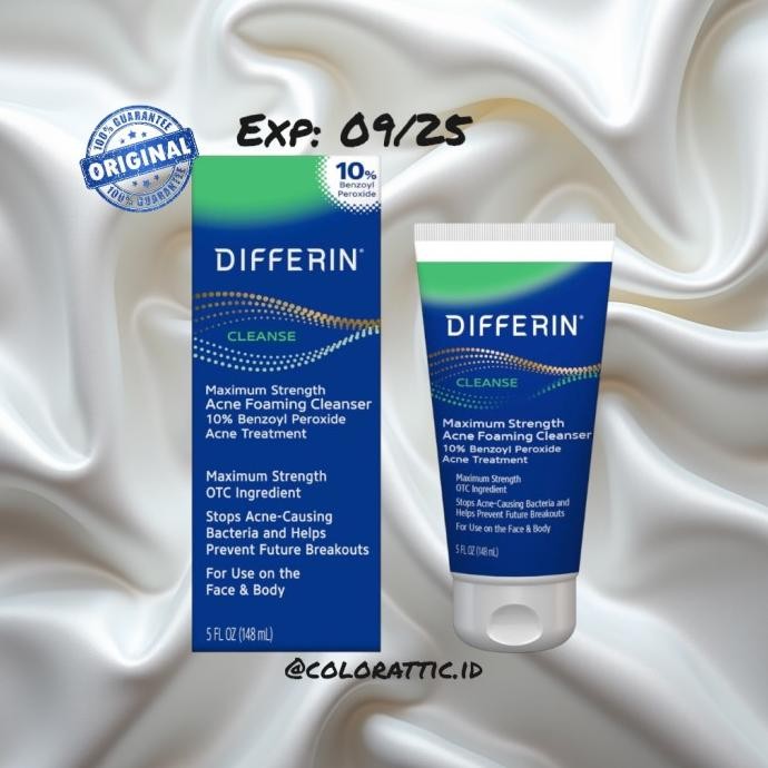 Jual BEST SELLER DIFFERIN ACNE FACE WASH WITH 10% BENZOYL PEROXIDE ...