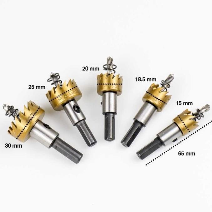 Jual MATA MESIN BOR PELUBANG BULAT BULET BESI BAJA OSLO HOLSO 1 SET ...
