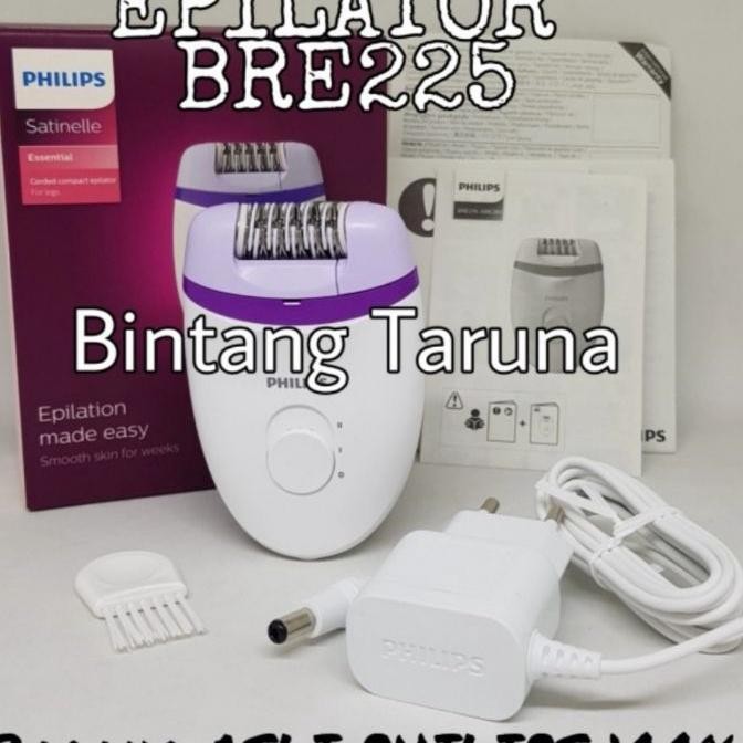 Jual Epilator Philip Bre225 Philip Atinelle Eential Compact Epilator Bre225 Ghilang Ai | Shopee ...