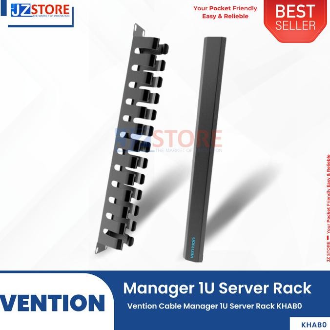 Jual Vention Cable Manager 1U Server Rack KHAB0 | Shopee Indonesia