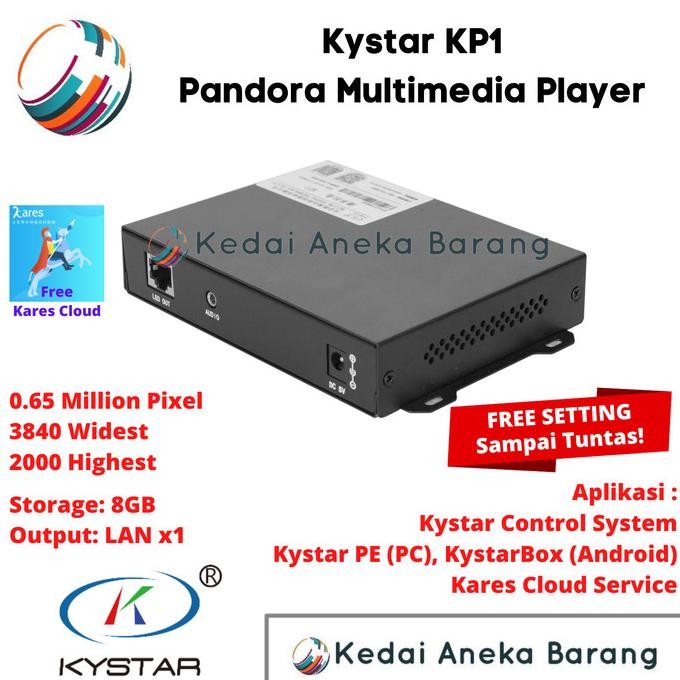 Jual CO Kystar KP1 Pandora Multimedia Player Asynchronous LED Videotron Controller Sending Card ...