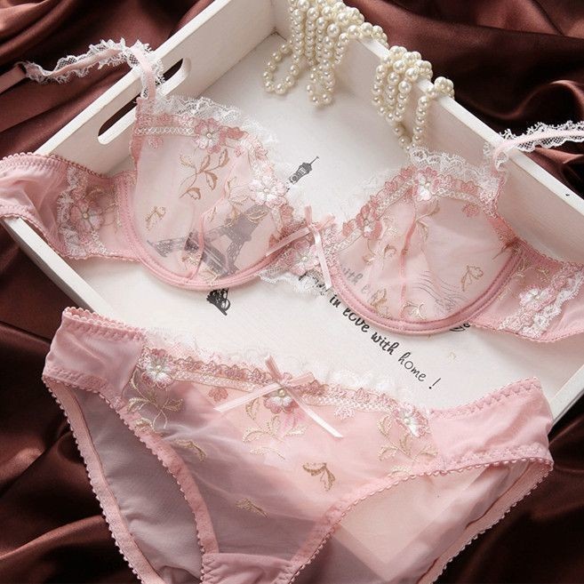 Jual Set Bra Lingerie untuk Payudara Besar, Mengurangi Ukuran, Tanpa ...