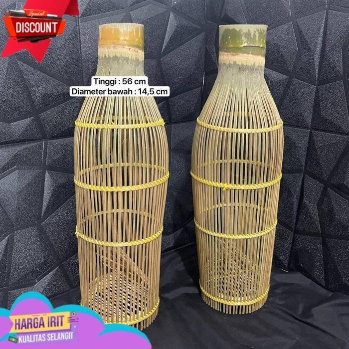 Jual TERBAIK ALAT PERANGKAP IKAN UDANG BUBU WUWU BAMBU BUBUH SOSOG IKAN ...