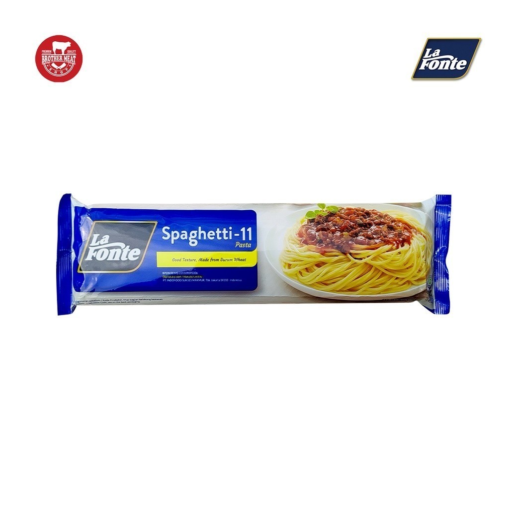 Jual La Fonte Pasta Spaghetti-11 450gr, Halal | Shopee Indonesia