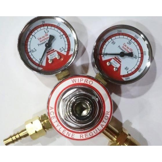 Jual WIPRO REGULATOR ACETYLENE AR03 ACET DOUBLE / REGULATOR LAS WIPRO Best | Shopee Indonesia