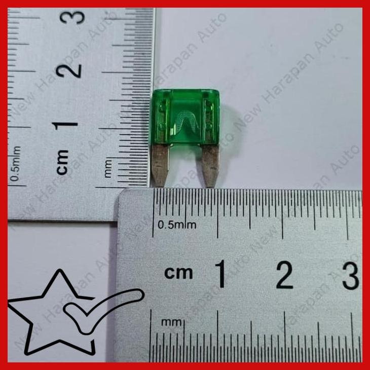 Jual [NWH] SEKRING MINI 30A LF SEKERING TANCAP TUSUK FUSE MOBIL MOTOR ...
