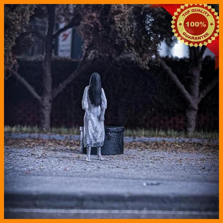 Jual [tin] miniature figure sadako samara the ring 1/64 1/87 ho diorama ...