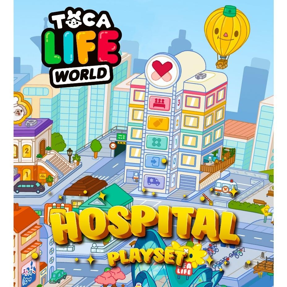 Jual R Doll Toca Boca Life World Hopital Erie Quite Buy Boo | Shopee ...