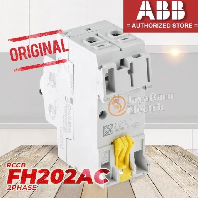 Jual Miliki Rccb Elcb Abb Fh202 Fh202Ac 2P 25A 40A 63A 30Ma 300Ma | Shopee Indonesia