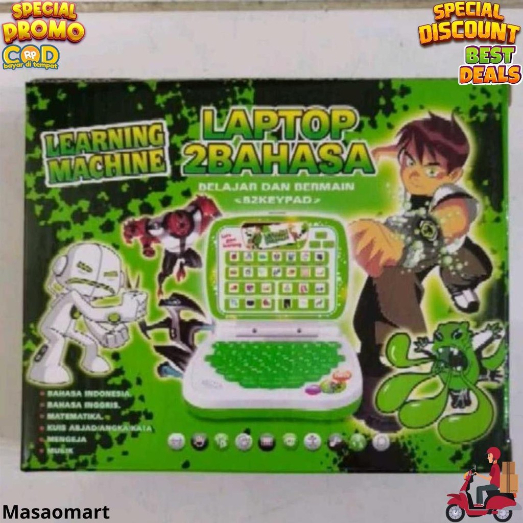 Jual Mainan Anak Mini Laptop St 2351 /Mainan Edukasi Anak Laptop Mini 2 ...