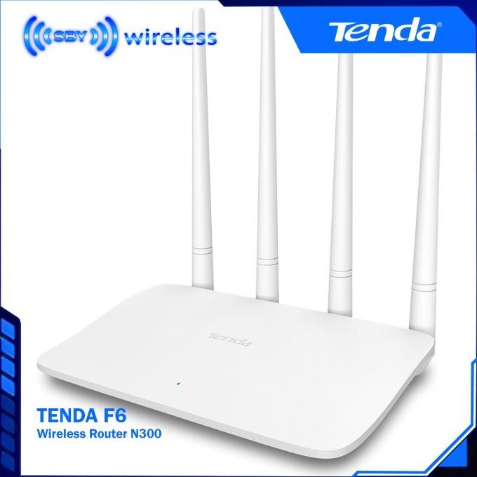 Jual HARGA DISC - Tenda F6 Router Wireless N300 Easy Setup Router ...