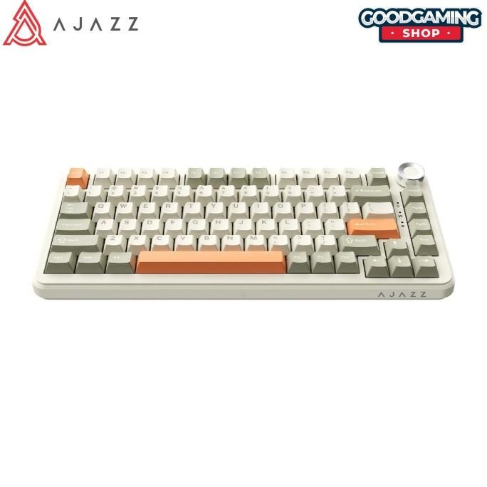 Jual Ajazz Ak820 Max | Ak820Max 75% Gasket-Mounted Hot Swappable Mechanical Wireless Keyboard ...
