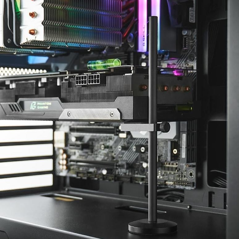 Jual Gpu Holder Vga Holder Standing Graphic Card Stander Bracket Hitam ...