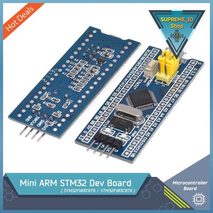 Jual Stm32 Stm32F103C8T6 Stm32F103C6T6 Arm Cortex M3 Microcontroller Board | Shopee Indonesia