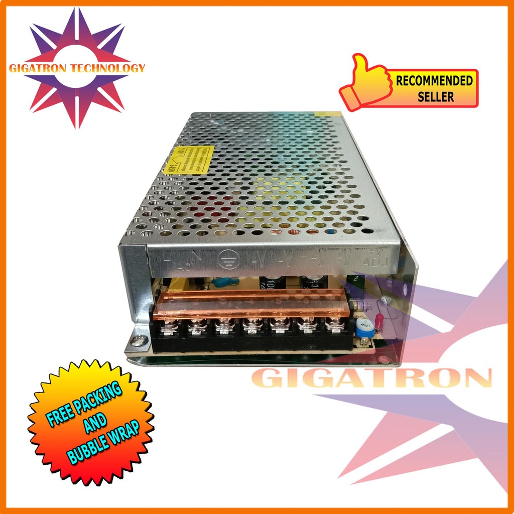 Jual Power Supply Adaptor Switching 12V 10A Body Jaring Trafo Power Supply Psu 12 Volt 10 Ampere ...