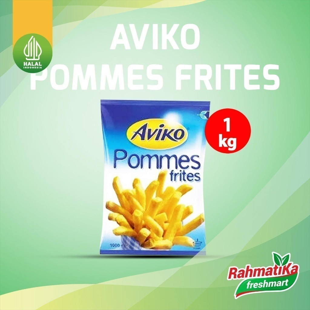 Jual AVIKO Pommes Frites Straight Cut 1 Kg | Shopee Indonesia