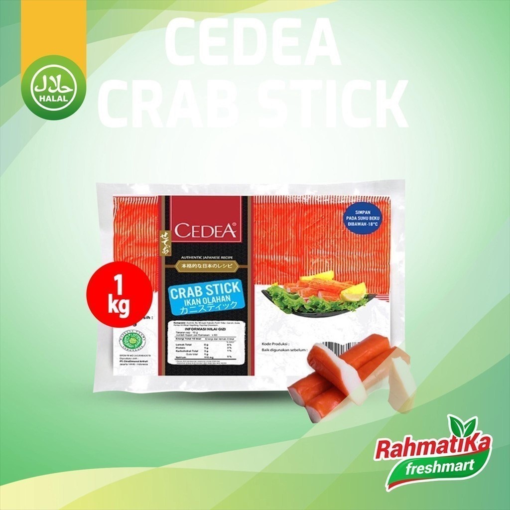 Jual Cedea Crab Stick - Ikan Olahan 1 Kg | Shopee Indonesia