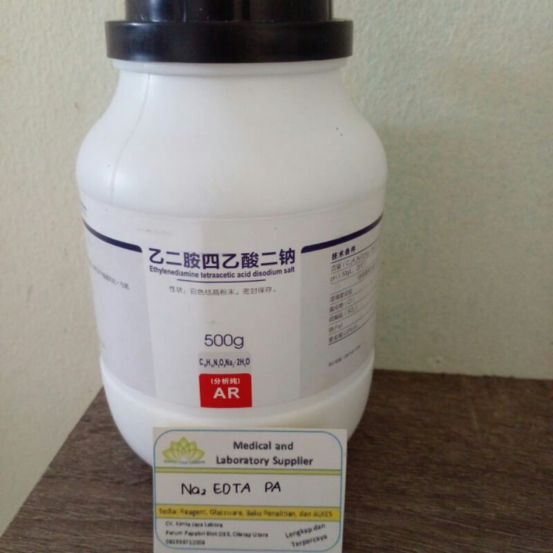 Jual EDTA PA _Pro Analisis_etilendiamin 5gr | Shopee Indonesia