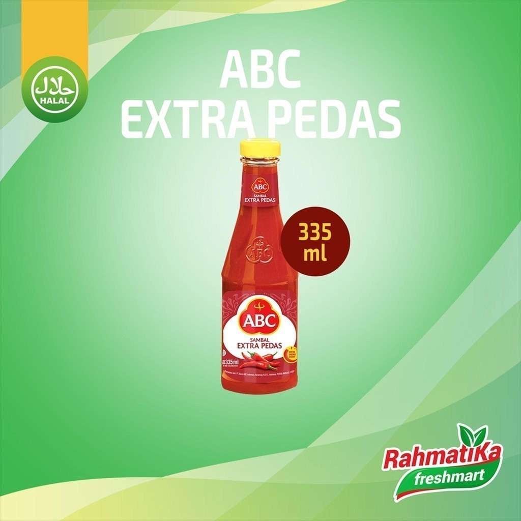Jual ABC Sambal Extra Pedas / Saos Kemasan Botol 335 ml | Shopee Indonesia