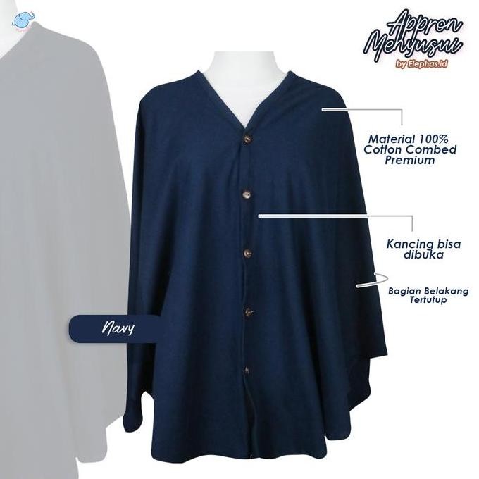 Jual Elephas Nursing Cover Premium - Apron Menyusui berbahan 100% ...
