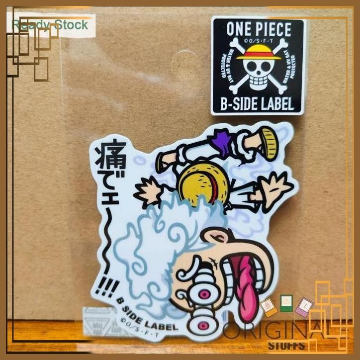Jual [OSS] B-SIDE LABEL ONE PIECE STICKER MONKEY D LUFFY GEAR 5 ...