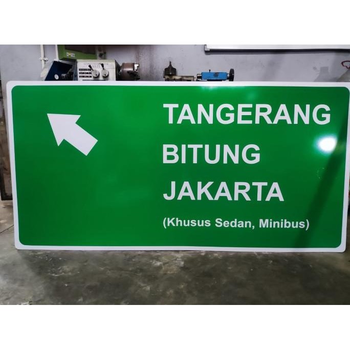 Jual Rambu Petunjuk Arah Parkir 80Cm X 60Cm New Stok | Shopee Indonesia
