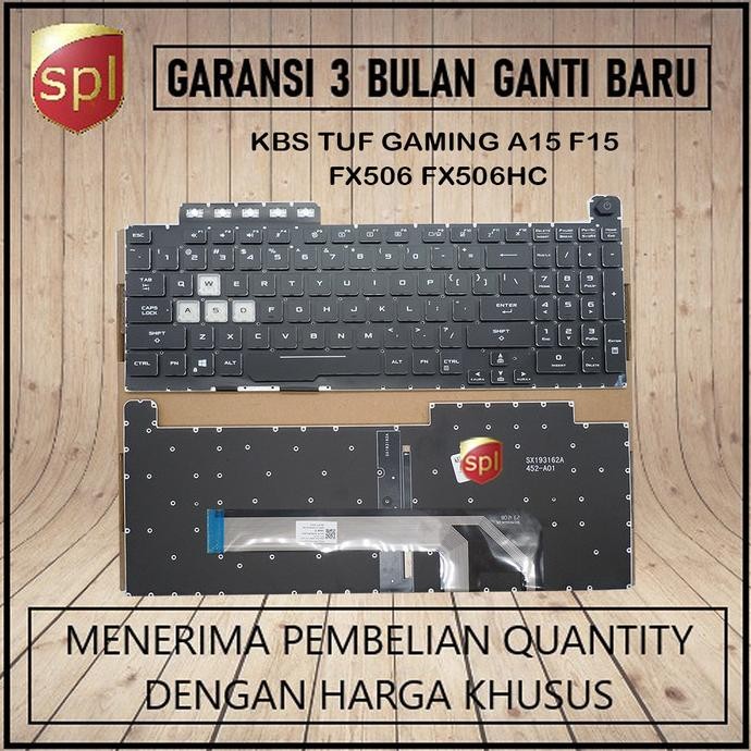 Jual KEYBOARD ASUS TUF GAMING A15 F15 FX506 FX506HC 1904T | Shopee Indonesia