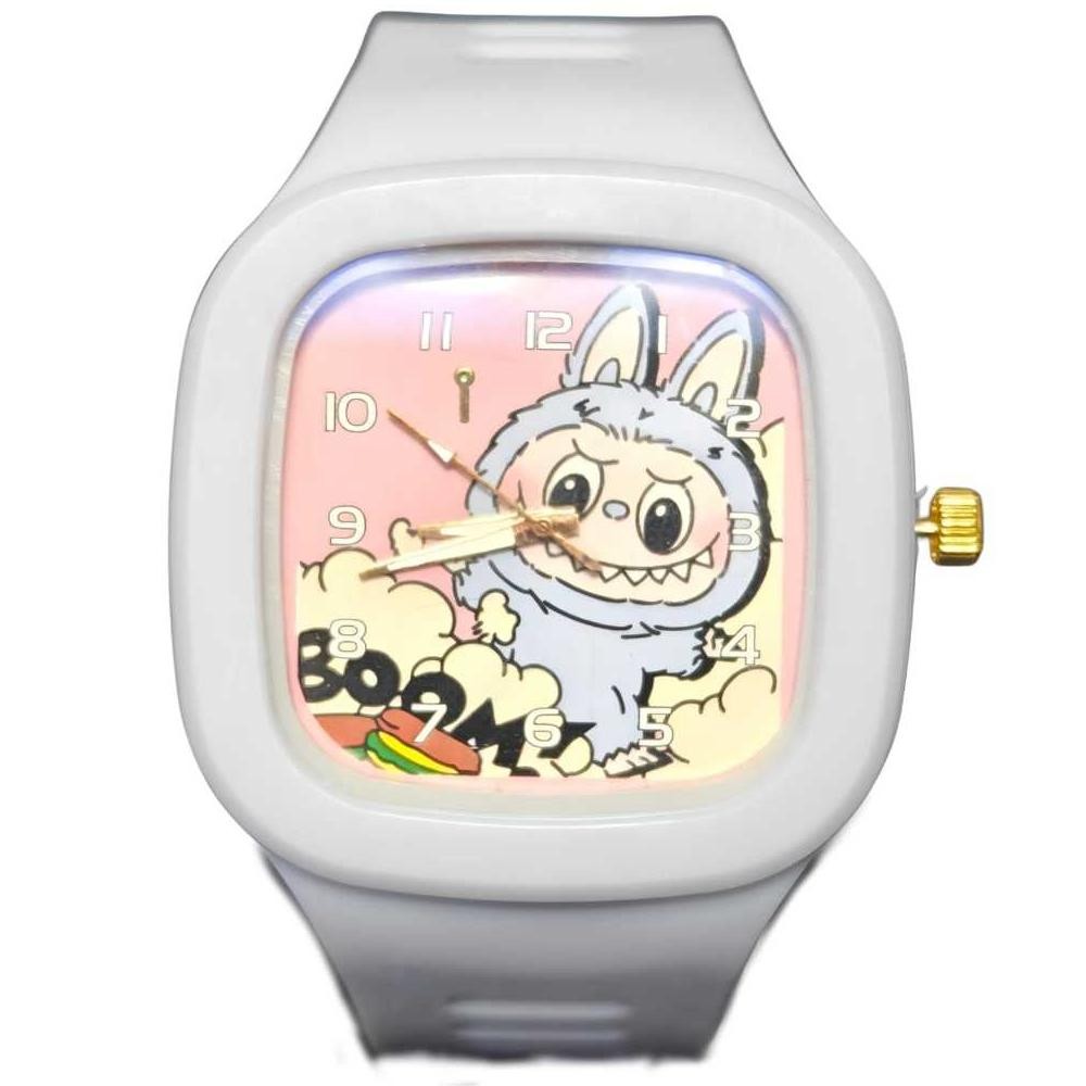 Jual h-4 Jam Tangan Fasion Wanita/ Jam Rubber Model Terbaru Labubu Sale ...