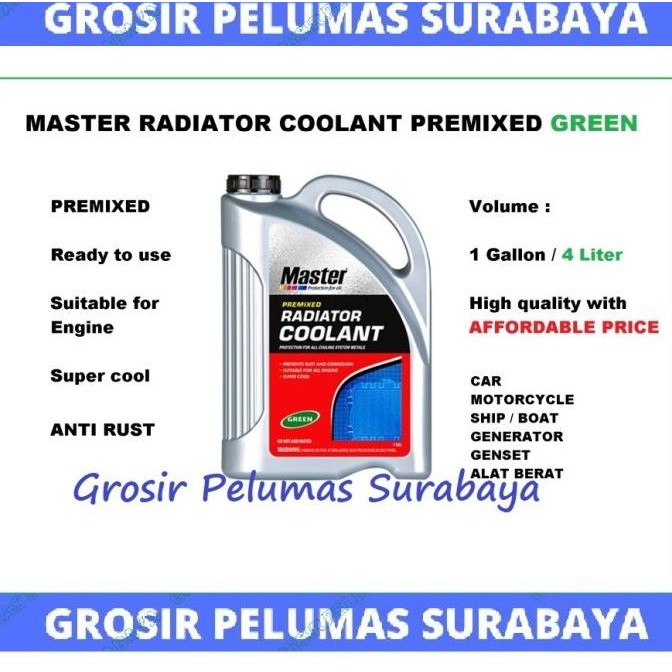 Jual HARGA DISC - Master Radiator coolant 4ltr | Shopee Indonesia