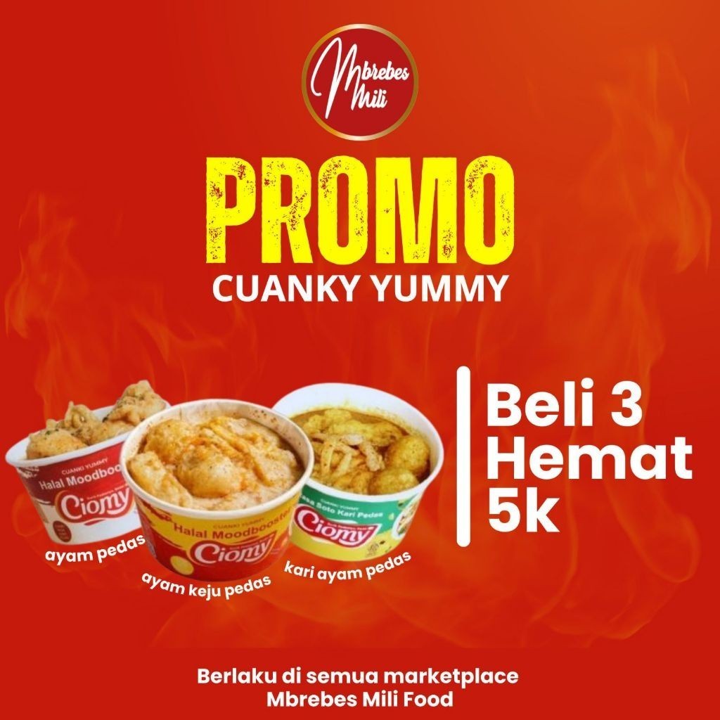 Jual Ciomy Cuanki 3 Rasa Keju - Ayam - Kari - isi 3 | Shopee Indonesia