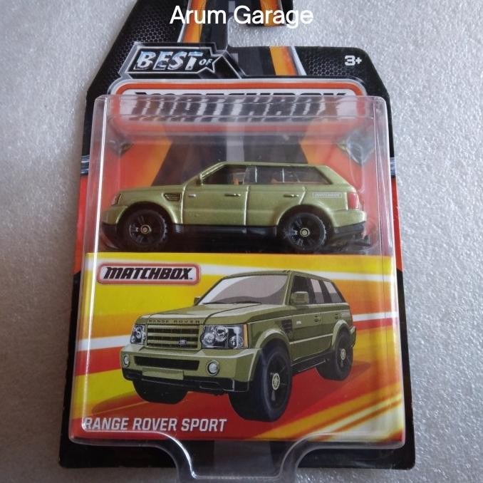 Jual Matchbox Range Rover Sport. Card Best Of Matchbox Collection ...