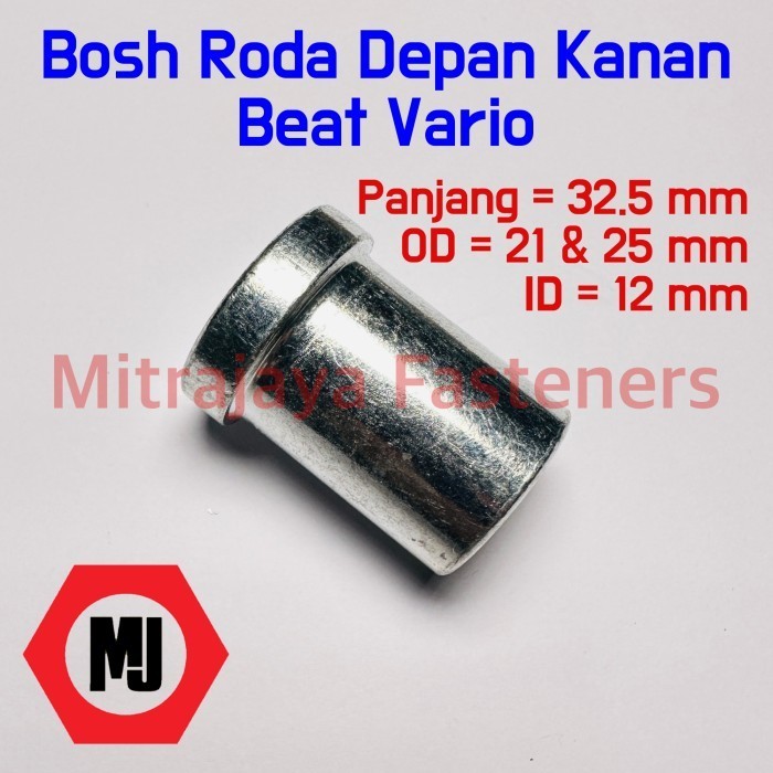 Jual Bosh Bos Roda Depan Honda Beat Vario Kanan | Shopee Indonesia