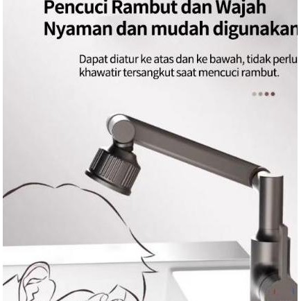 Jual 360Derajat Kran Putar Keran Air Panas & Dingin Keran 2 Jenis Mode ...