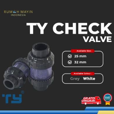 Jual Ty Aquarium Check Valve Transparan Pipa Pipe U Pvc By 3 Pawns New Stok | Shopee Indonesia
