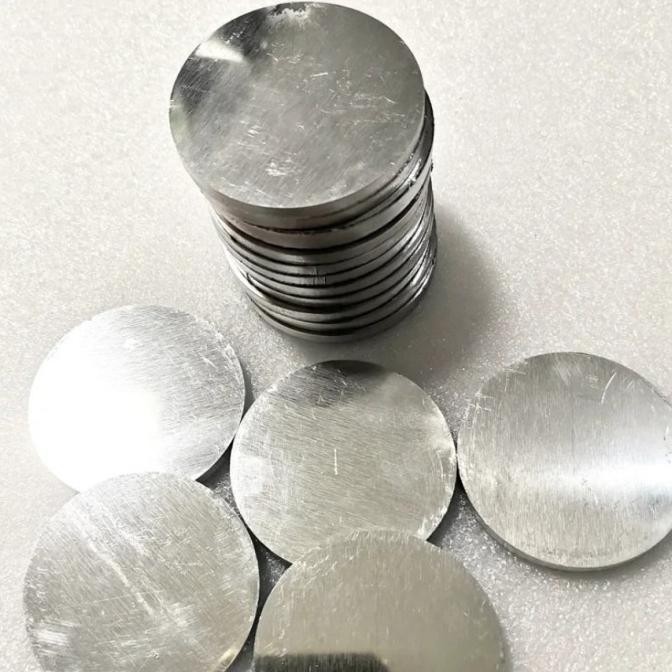 Jual PLAT POTONG ALMUNIUM BULAT TEBAL 20mm DIAMETER 200mm ( 20cm ...