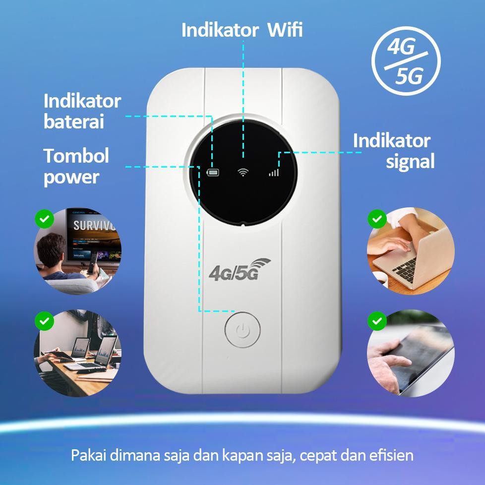 Jual Hi-Net Router Mini 4G Router Nirkabel/Modem Mifi Lte/Wi-Fi ...