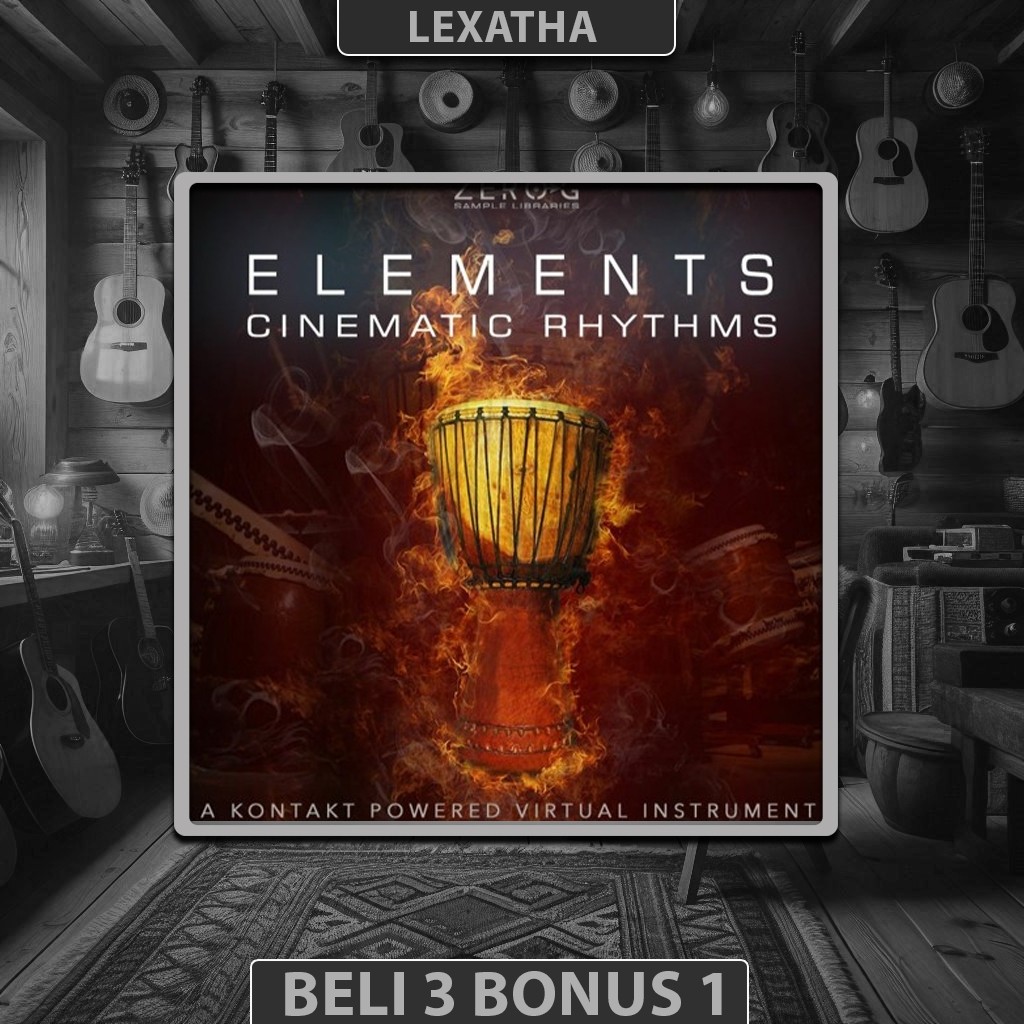 Jual Zero-G - Elements Cinematic Rhythms 8GB | Shopee Indonesia