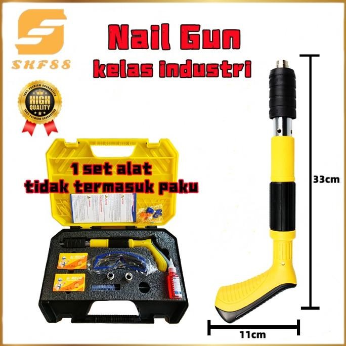 Jual Alat paku tembak beton / Nail gun / nails guns rivet tool / mesin ...