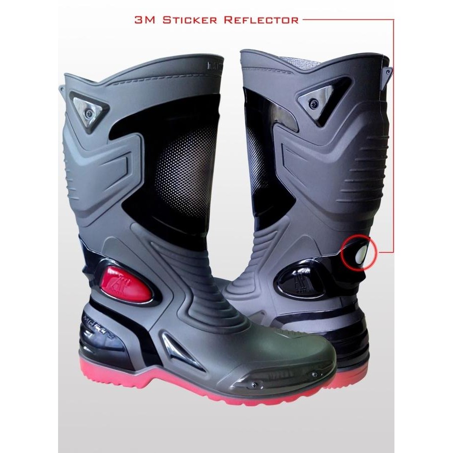 Jual SEPATU BOOTS BIKER MOTOR MEREK AP BOOT MOTO 3 ORIGINAL | Shopee ...