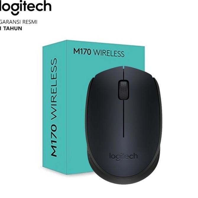 Jual Logitech M170 Wireless Mouse (Hitam) | Shopee Indonesia