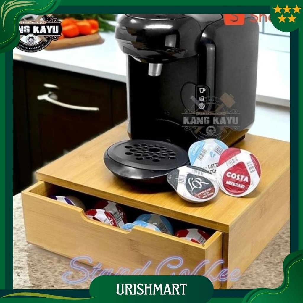 Jual Stand Coffee Machine Kotak Stand Mesin Kopi Cafe Sale | Shopee ...