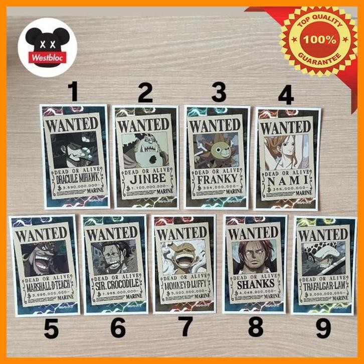 Jual [WES] ONE PIECE DECORATION STICKER CARD EGGHEAD ARC ENSKY OFFICIAL ...