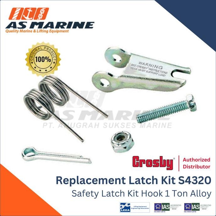 Jual Sale! Crosby Latch Kit S4320 1 Ton Alloy | Shopee Indonesia