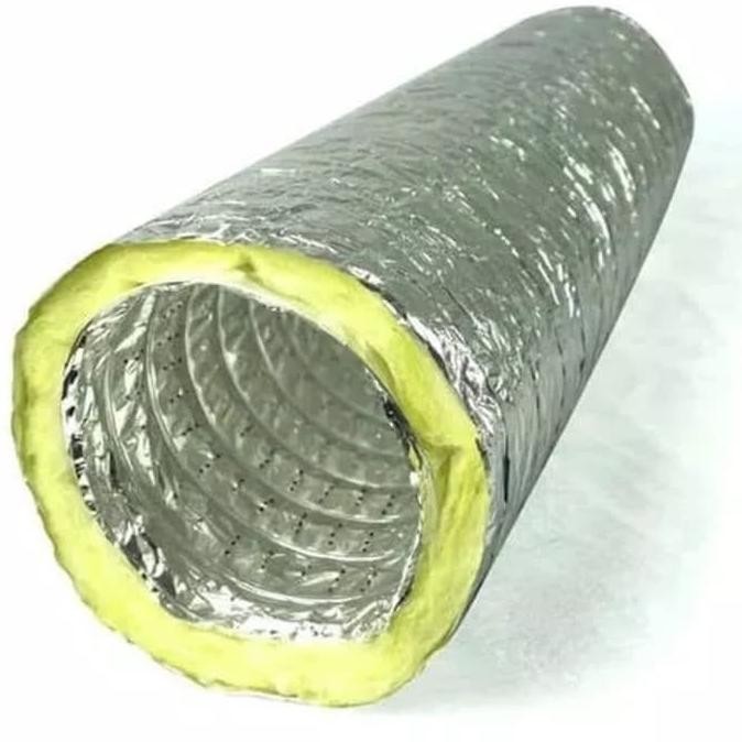 Jual tersedia alumunium ducting insulated 8 inch / 8 inch 10 meter ...