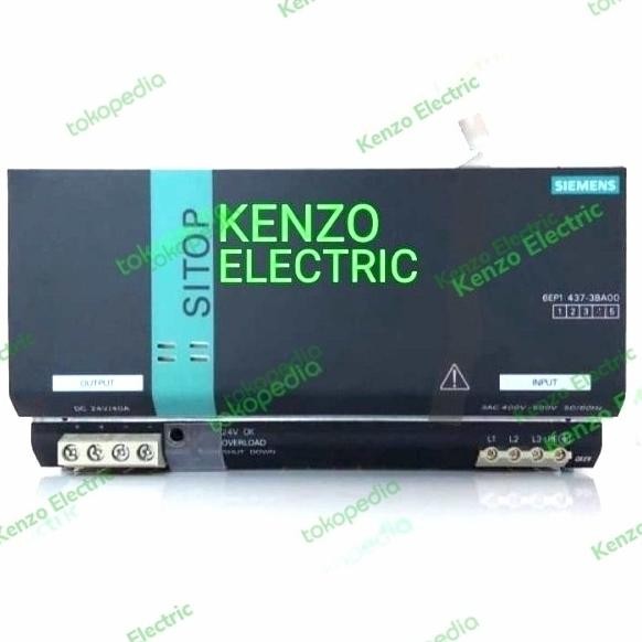 Jual Power Supply 3 Ph / 3P 40A 24Vdc 6Ep1437-3Ba00 Sitop Modular Siemens New Stok | Shopee ...