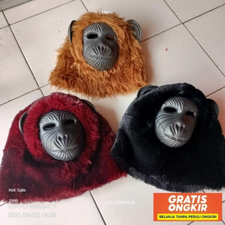 Jual Topeng Monyet/Topeng Singa Ready Stock | Shopee Indonesia